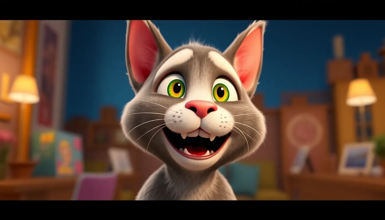 Talking Tom, la mascota digital para la nueva generación - Juguette